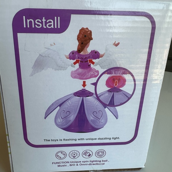 Toys | Princess Musical Dancing Angel Doll With 3d Led Lights Music And ...